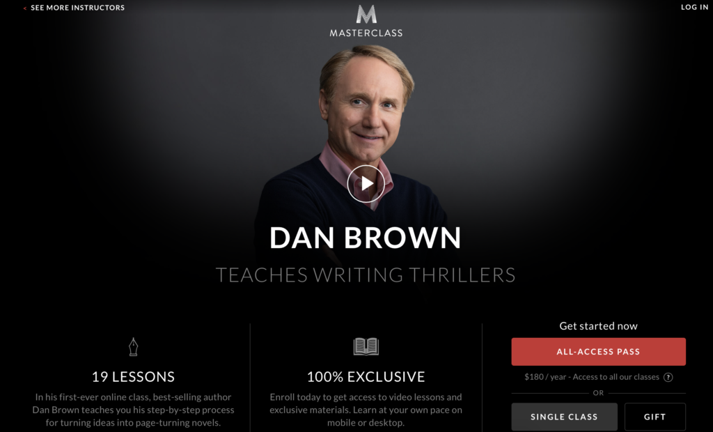 dan brown masterclass review - DigiExe
