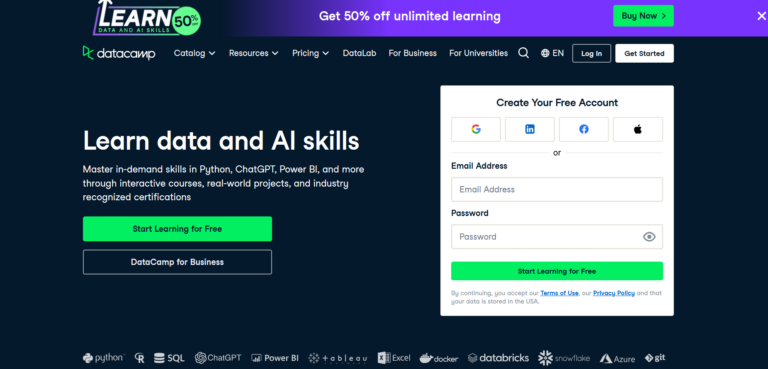 Datacamp Review 2025- Is It Best Data Science Learning Platform?