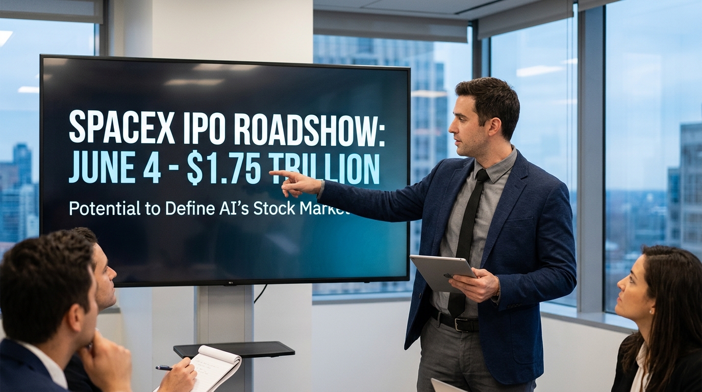 SpaceX IPO Roadshow Starts June 4 — The $1.75 Trillion Listing That ...